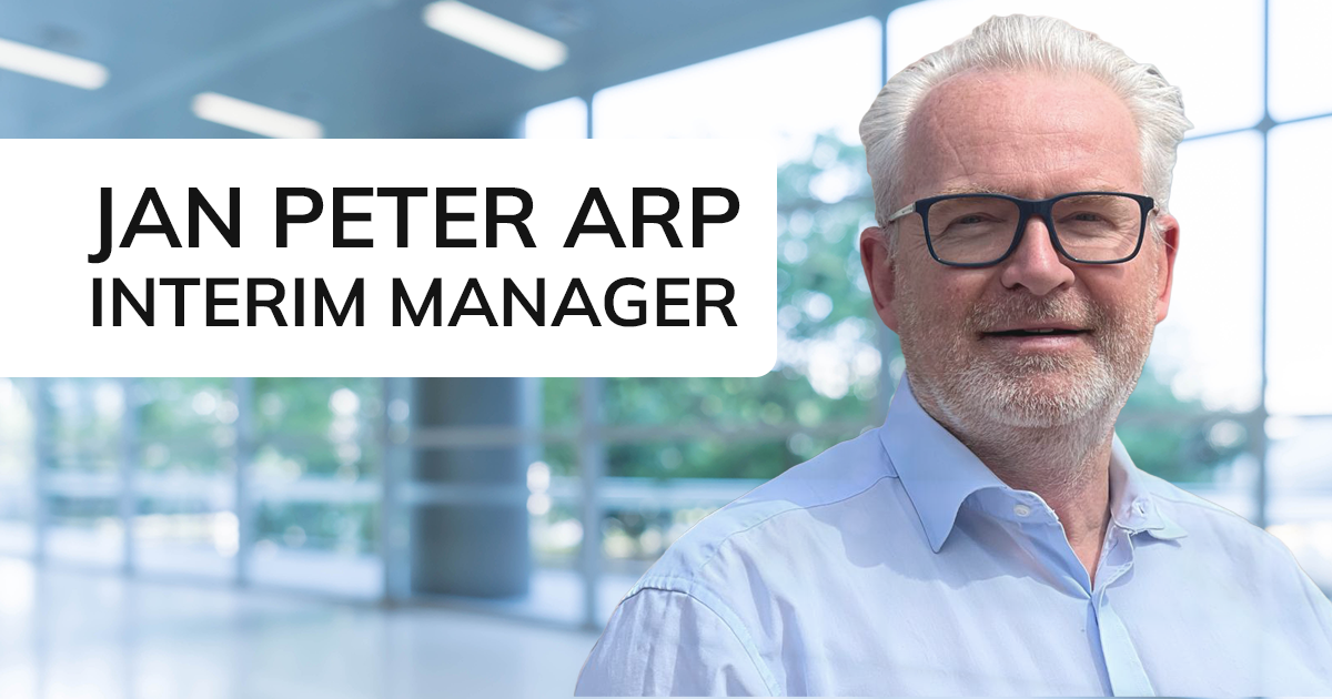 Senior Advisor for Operations & Production | Jan Peter Arp